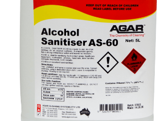 Alcohol Sanitiser AS-60 Cleaner 5 Lit AGAR | ALC5