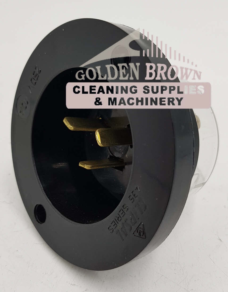 S32 EP2 Flush Inlet Socket Cove Black Clipsal | 435A