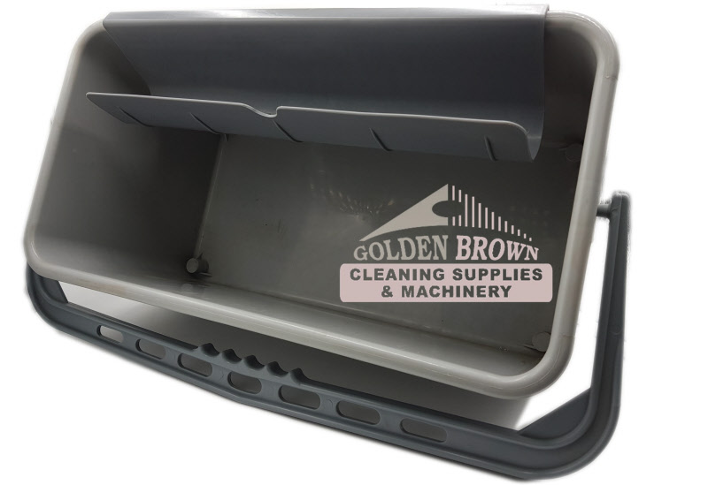 22 Lt CT Glass Window Bucket Yellow T-Bar Sleeve Wheels | WB22YW