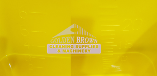 Glass Window Bucket 22L T-Bar Sieves & Castors | WB22YW