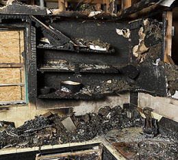 Clean after Fire Damage Restoration