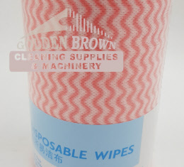 Chux Wipe Roll Red Spunlace Tear, Non-Woven Cloth | NW0451523RW