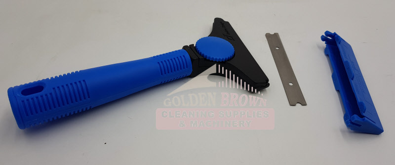 4" Floor & Window Scraper with Plastic Handle 35cm CT | SP0010
