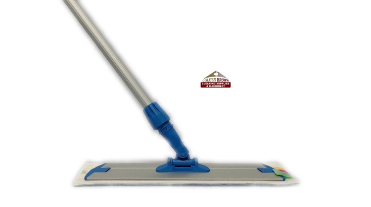 40cm Microfibre Floor Flat Mop Wet & Dry | GBMA40