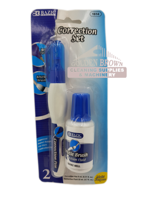 Metal Tip Correction Pen & Correction Fluid 2 Pk | 37937